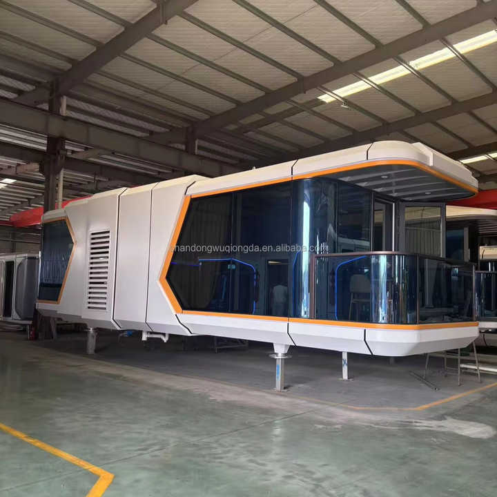 40ft Expandable Steel Frame Mobile House Waterproof Portable Container ...