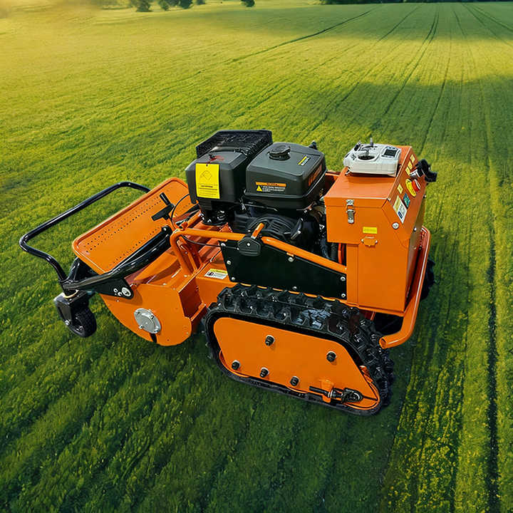 2025 Cheap Mowers Crawler Control Robot Remote Gasoline Lawn flail ...