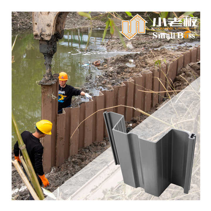 PVC Vinyl Sheet Pile - Durable Marine Structures Solution