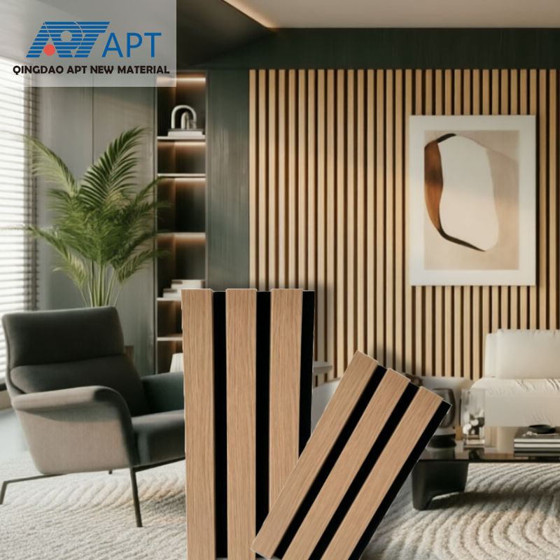 Acoustic Wall Panels Bulk Supply Timber Slat Polyester Felt Flame ...