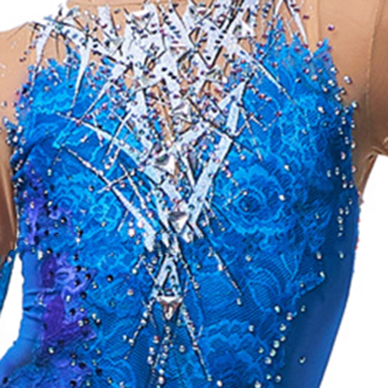 Rhythmic Gymnastics Costumes - High Elasticity Sparkle Design