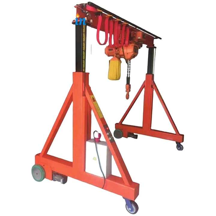 Eternalwin Portable Gantry Crane - 3 Ton Mini Pulley Track