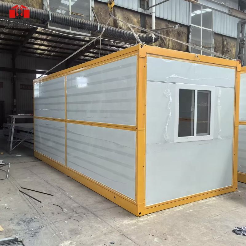 20ft Modular Folding Sandwich Panel Container House Foldable ...