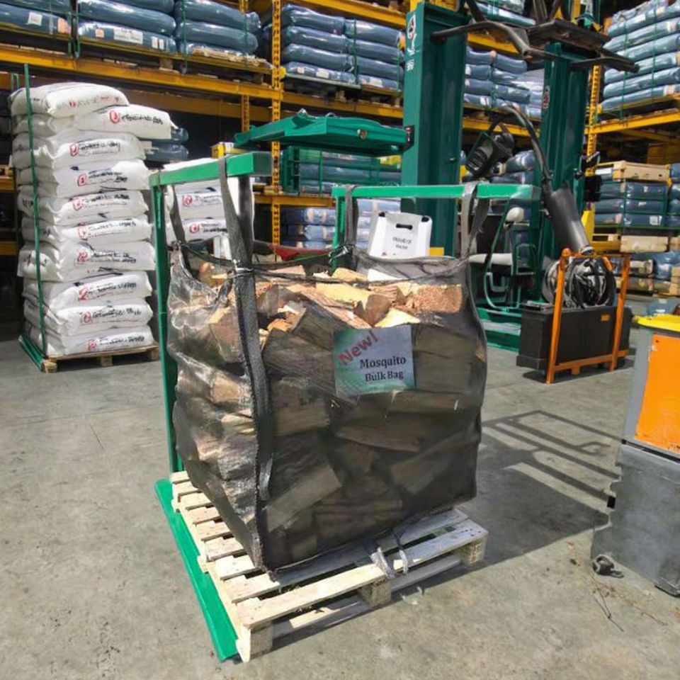 Breathable Ventilated 1000l Jumbo Fibc Bags For Firewood Storage - Oem