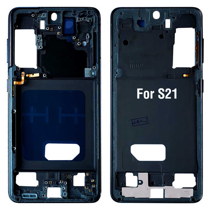 Spot Goods Middle Frame With Side Key for Samsung Galaxy S21 Middle ...