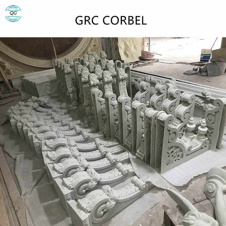 Foshan Factory Direct Hot Selling Outdoor GRC Corbel for Villa Decorations