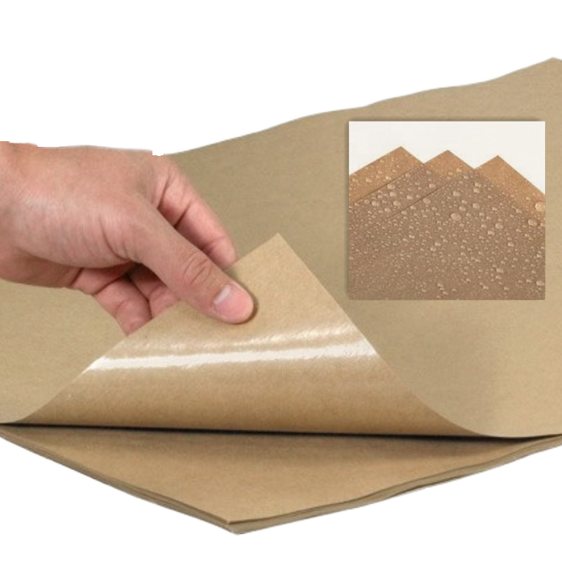 Custom Food-Grade PE Coated Paper Roll Sheet Grease Proof Kraft Pulp ...