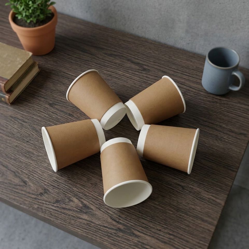 Food Grade Biodegradable Custom Logo Double Wall Strong Leak Proof ...