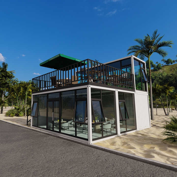 Luxury Prefab Homes - Professional 2 Storey Shipping Containers