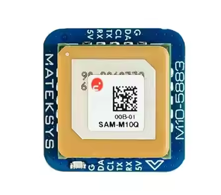 MATEK SAM-M10Q GNSS GPS Module Built-in Patch Antenna for RC Multirotor ...