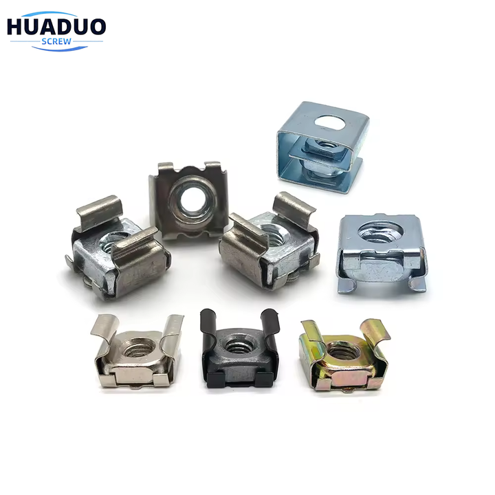 Factory Price M4 M6 M8 M10 Galvanized Square Lock Cage Nut Stainless ...