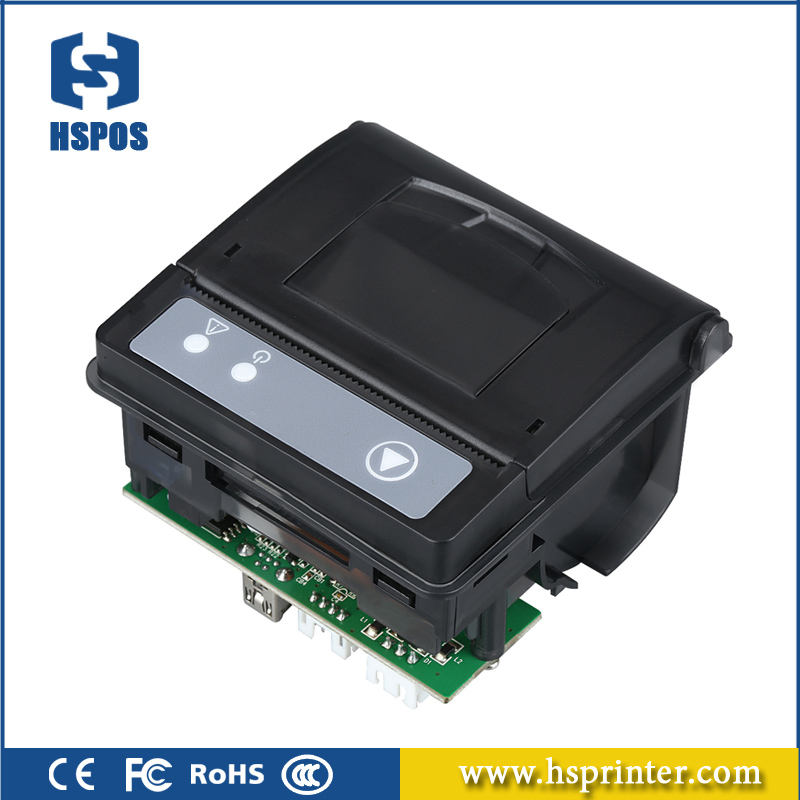 HS-QR23 58mm Thermal Panel Printer and Small Panel Kiosk Micro Printer ...