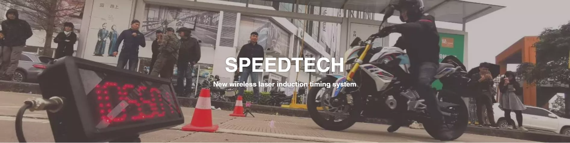 Speedtech S001 Wireless Laser Timer with Infrared Sensor Professional Digital Sports Sprint ...