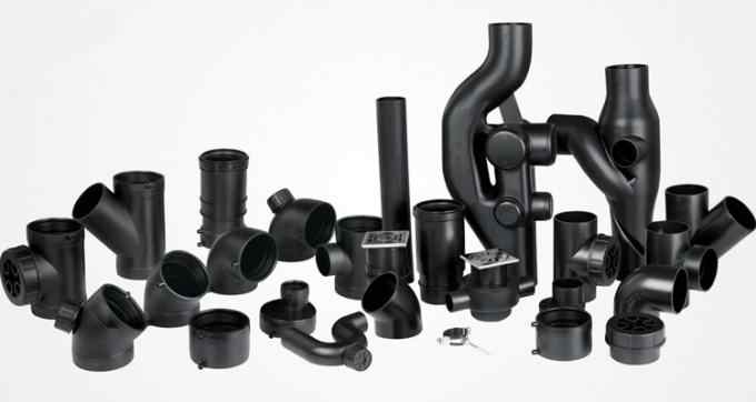HDPE Siphon Sovent Geberit Type - Durable Drain Fittings