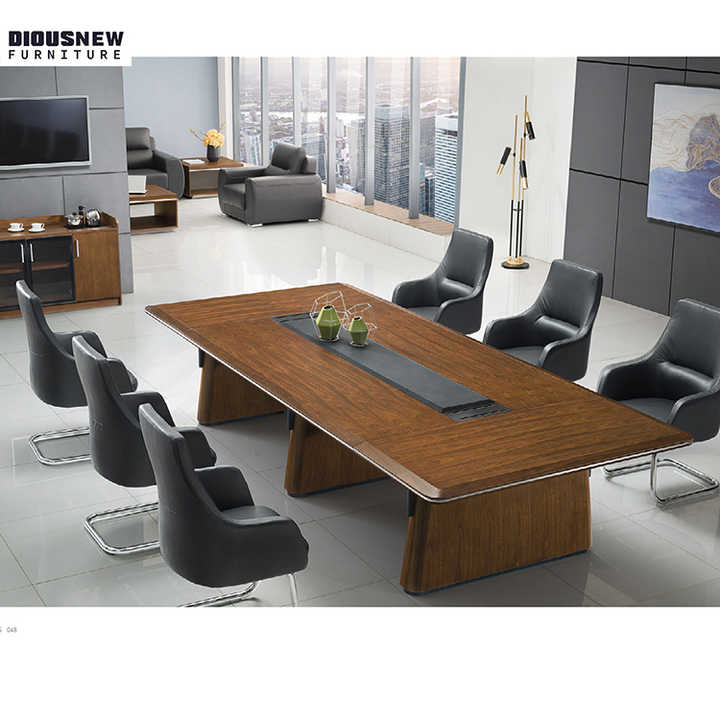 Fashion Modern Large Conference Long Table Meeting Conference Table 12 ...