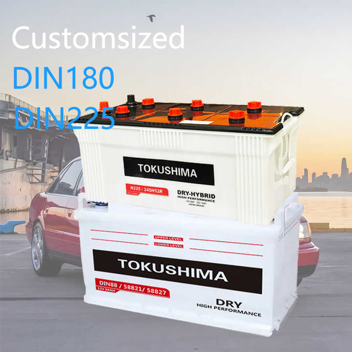 Japanese Manufacturing Plant's New 180Ah 12V Dry Charged Lead Acid Car ...