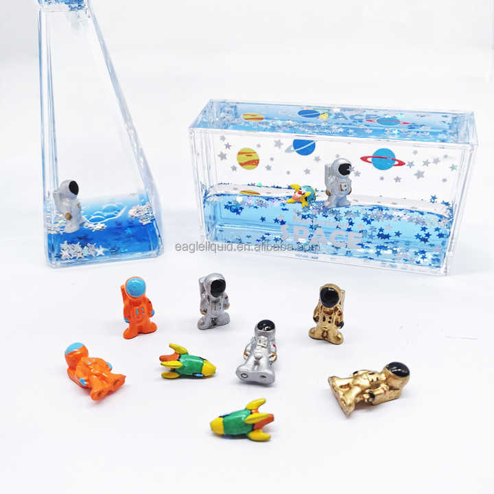 Mysterious Space Series Resin Rocket Floater Customized Astronaut 3D ...