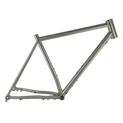 Titanium Disc Road Bike Frame 53cm - Lightweight, Durable Girder Frame ...