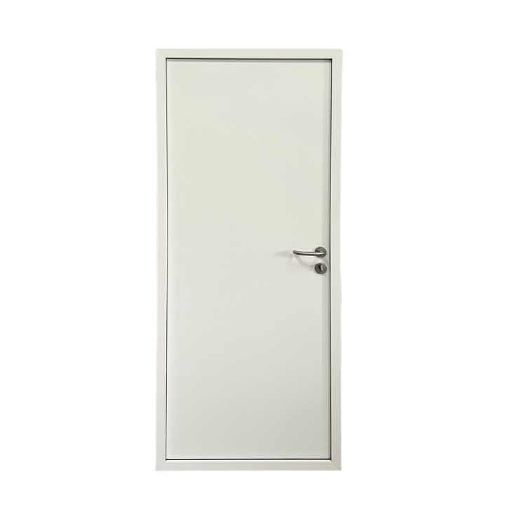 Steel Pre-Hung Doors - Modular Single Design for Prefab Houses