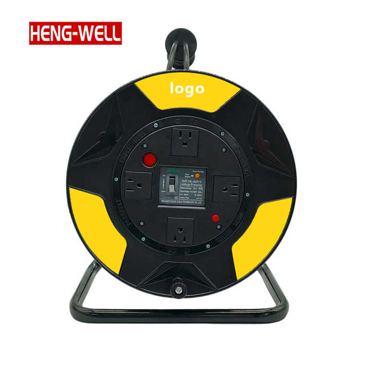 25m 40m 50m Extension Cord Reel With Us/eu Sockets For Home Use - Oem