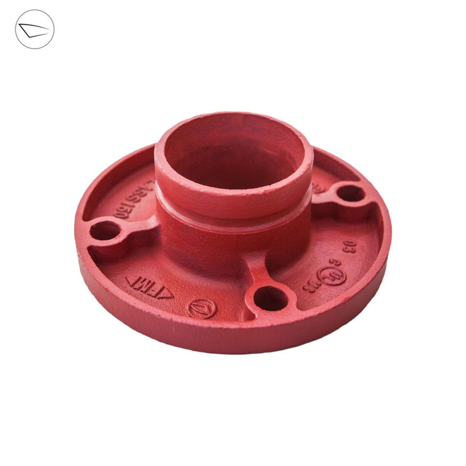 Fire Fighting High Pressure Grooved Flange Adapter Corrosion-resistant ...