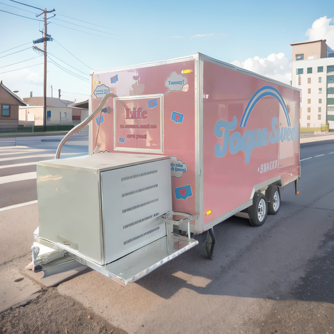 TUNE Mobile Dance Floor Band Tricks Out Trailer Mobile DJ Booth Truck ...