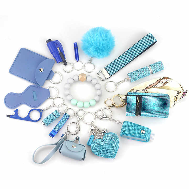 Rhinestone Keychain Custom - Self Defense & Promotional Gift