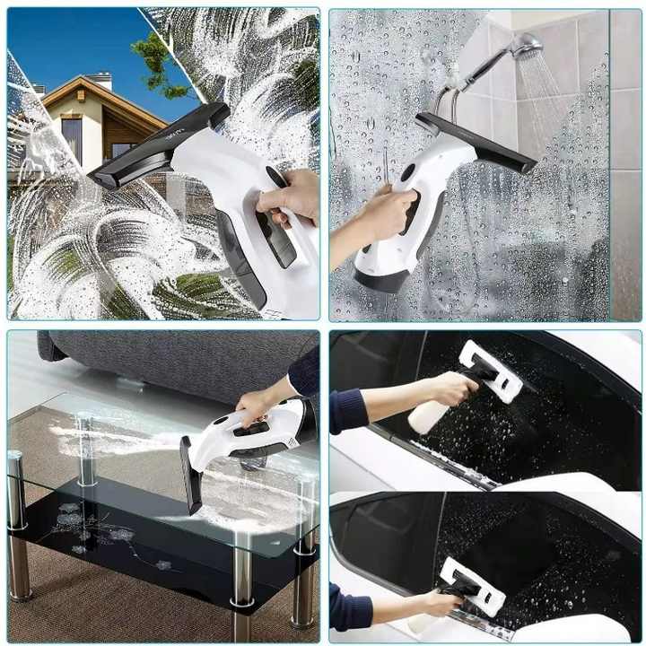 Rechargeable Window Vac Vacuum Cleaner for Cleaning Shower Mirrors ...
