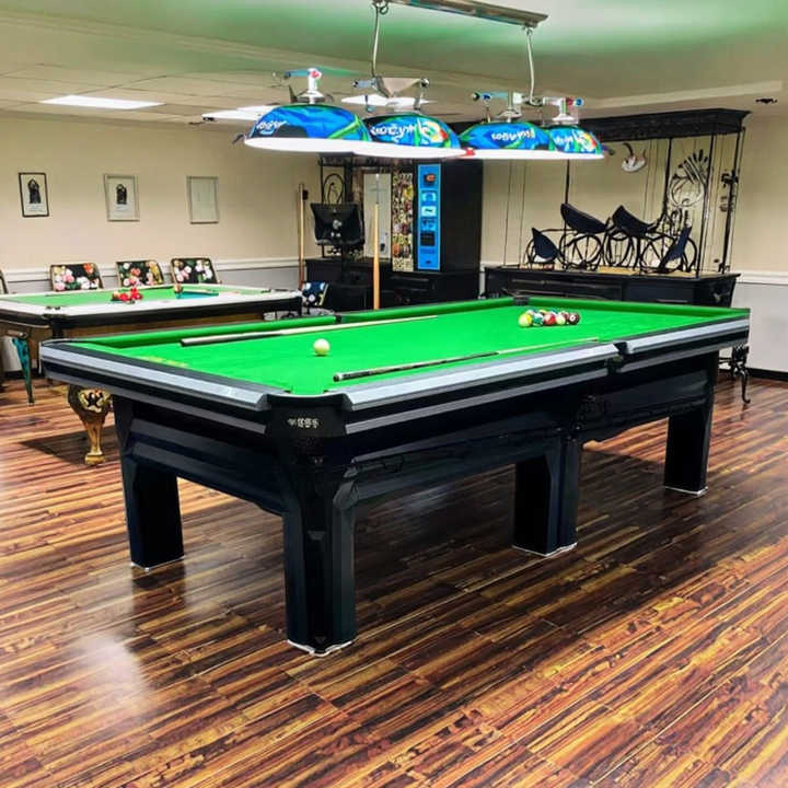 High Quality Custom Chinese Game Billiard Table with Solid Wood Table ...