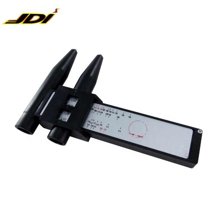 PCD Gauge Wheel Rim Caliper Ruler 4,5,6,8 Bolt Circle Gauge / Wheel ...