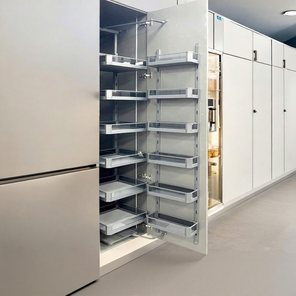 High End Aluminum Alloy High Pull Out Basket Drawer for Kitchen ...