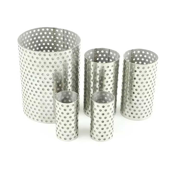 304/316 Stainless Steel Perforated Metal Mesh Filter Disc Metal Ring ...