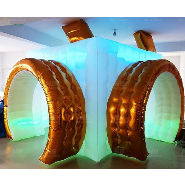 Customized Inflatable Camera Photobooth Cabin Tent 360