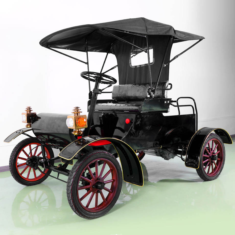 3 Seaters Chinese Electric Classic Car - Popular & Fun