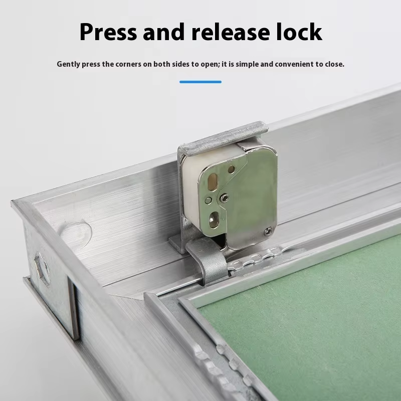 Aluminium & Plaster PVC Ceiling Grid Access Panel for Hotel Use ...