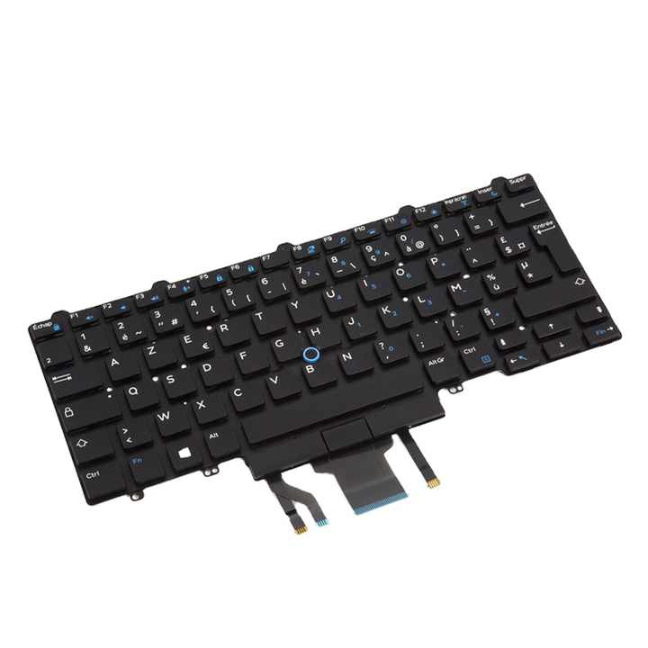 HK-HHT Laptop Keyboard for Dell Latitude E5450 E5480 E5470 E7450 E7470 ...