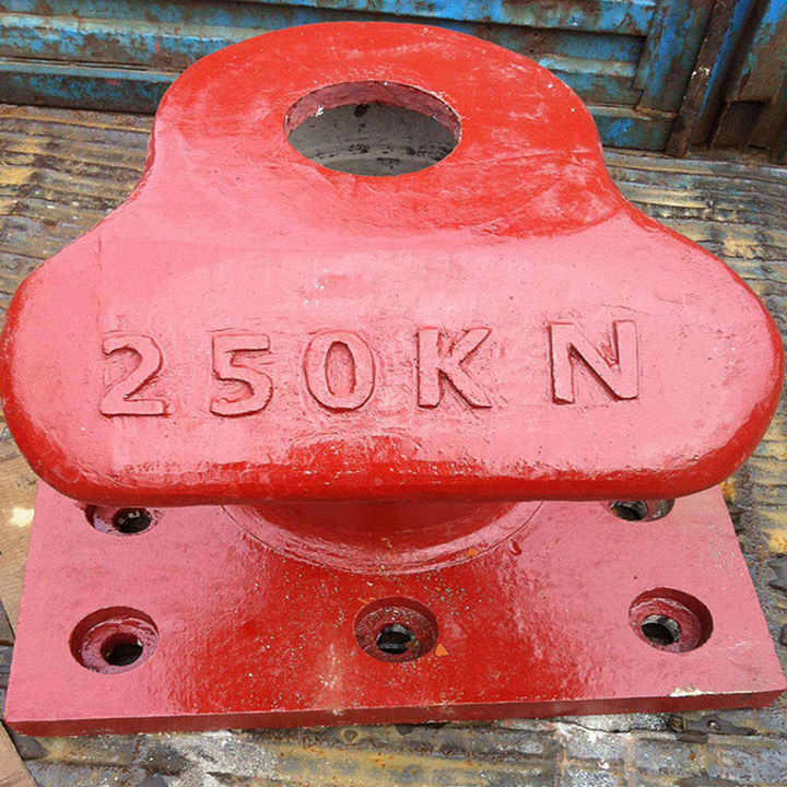 Wharf Cast Steel Mooring Bollards for Ships - 10tons to 50tons