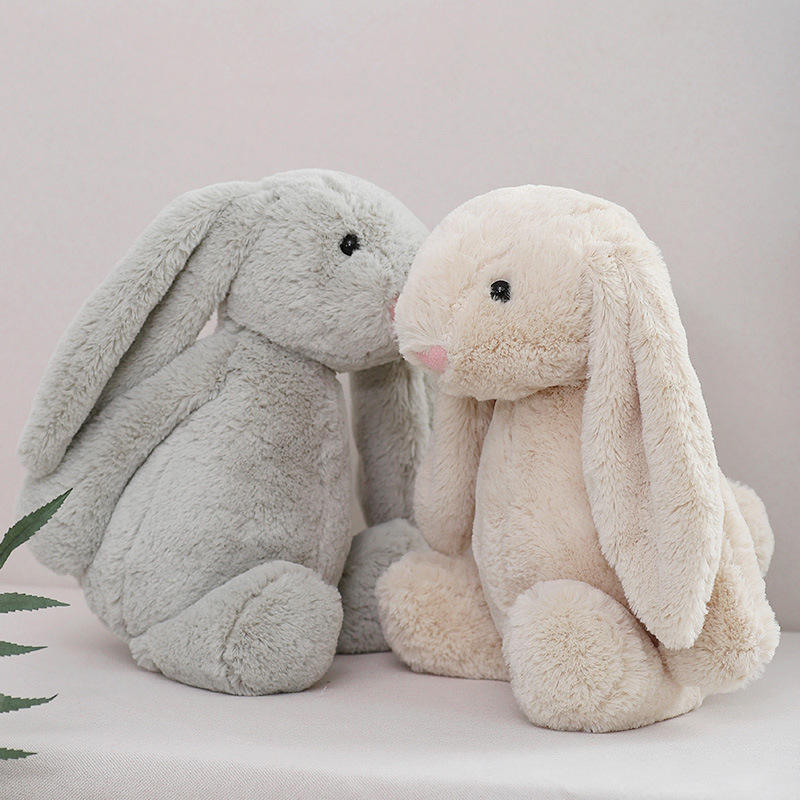Green Bunny Toy - Soft, Customizable Plush for Kids