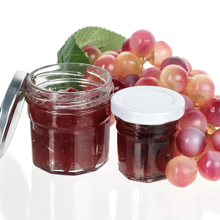 High Quality Hexagon Thickened Transparent Kitchen Canning Food Storage ...