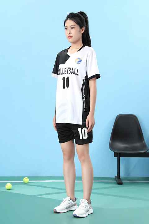 2025 Unisex Custom-Designed Factory Printed Short-Sleeved Volleyball ...