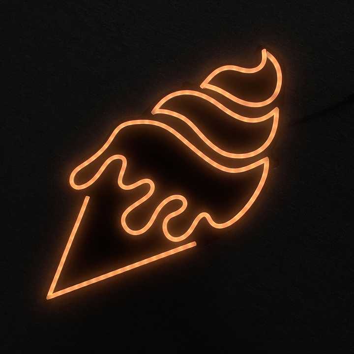 Custom PVC Neon Signs with Bluetooth/WiFi Control Multi-Color Display ...
