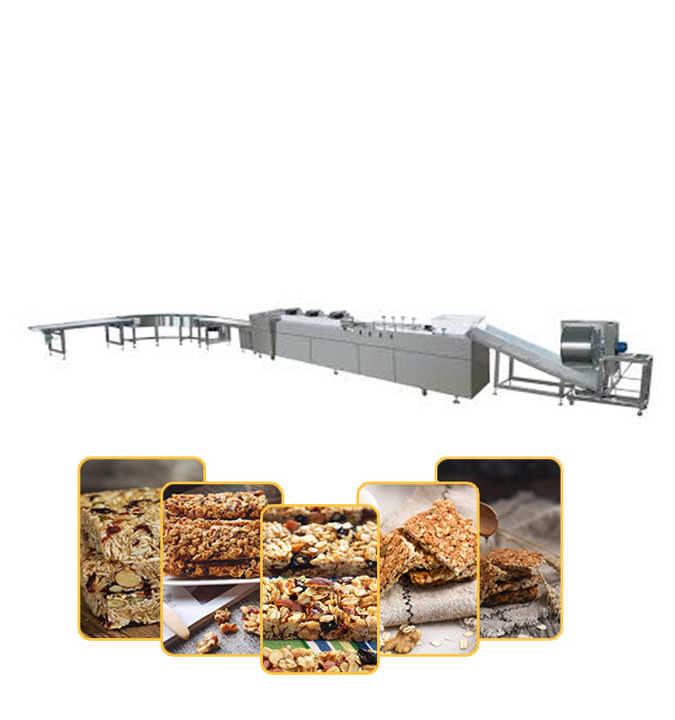 Snack Cereal Small Manufacturing Energy Granola bar Making Machine ...