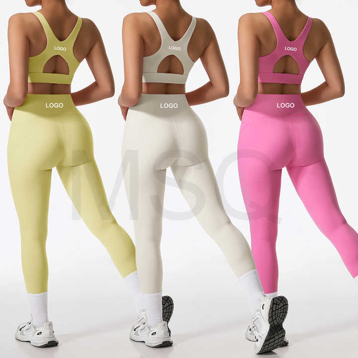 Custom Gym Clothing Workout Sets for Women Athletic Suit Quick Dry Yoga ...