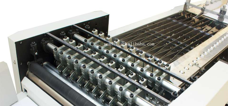 660mm Paper Feeding Creasing Machine Adhesive Sticker Scribing Machine ...
