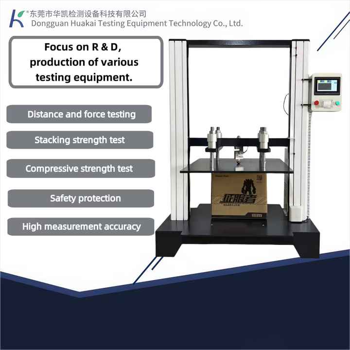 Intelligent 220V Carton Compression Testing Machine Box Compression ...