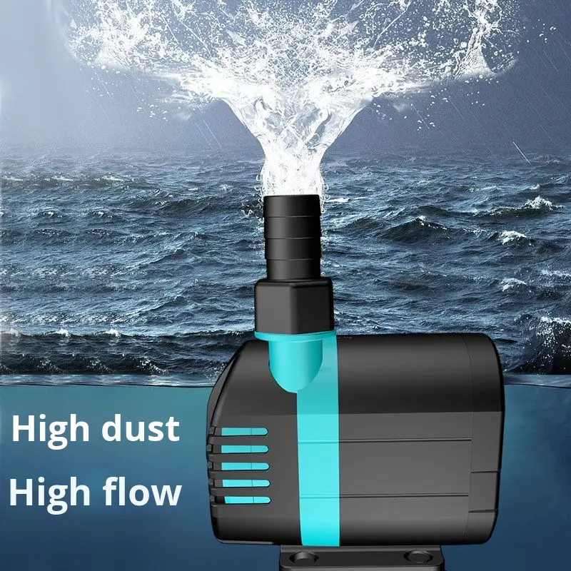 Fish Tank Submersible Pump Eco-friendly Silent Small Bottom Suction ...