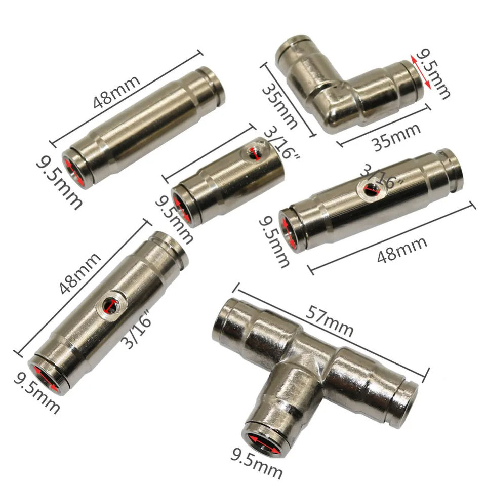 3/8" Pipe Slip Lock Connector - High Pressure Irrigation