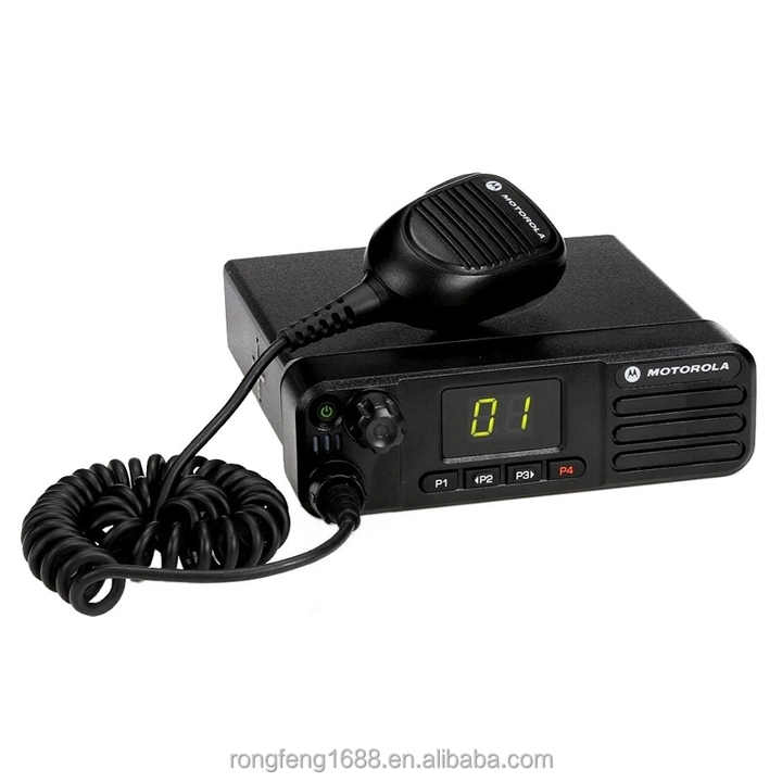 Digital DMR Two-way Radio Long Range Walkie-talkie UHF VHF Mobile Radio for Motorola DGM5500e ...