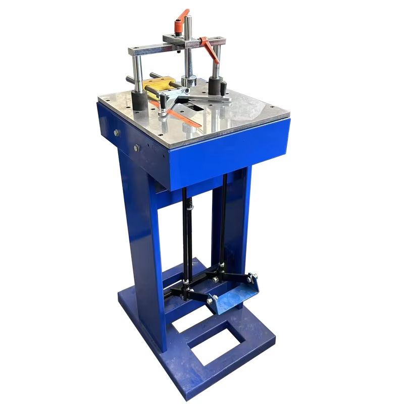 Manual Pedal-Driven Nailer Jointing Machine Wooden Frame Joining ...