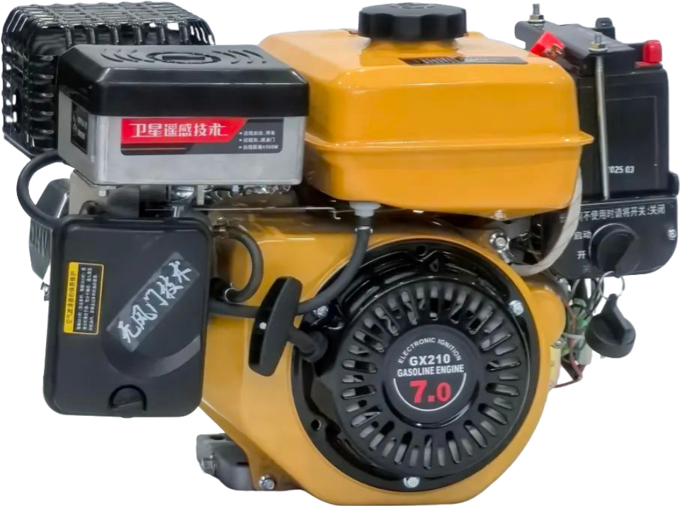 Rato R210 212cc Single Cylinder 4 Stroke OHV Gasoline Engine for ...